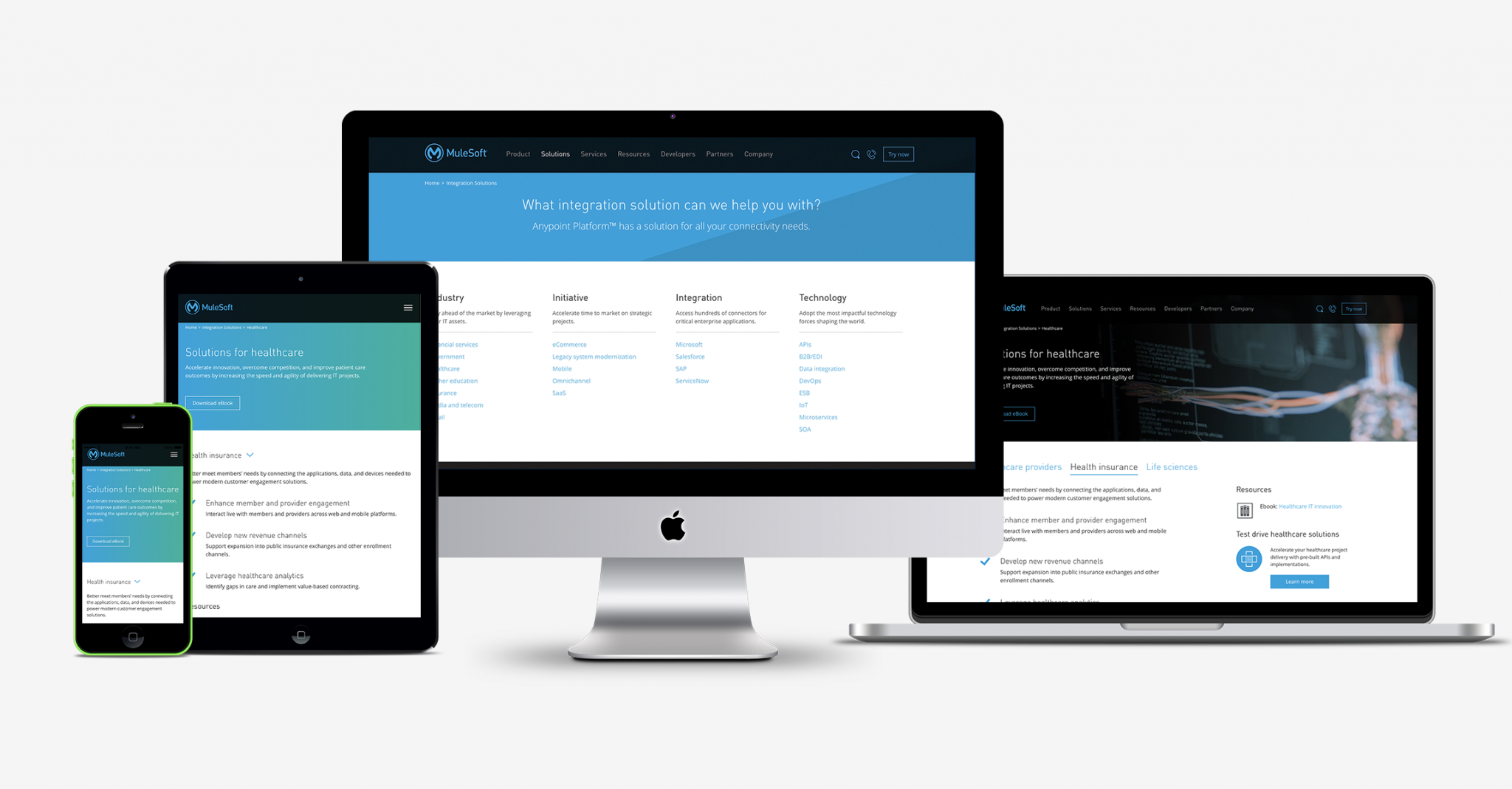 Mulesoft Solutions Page